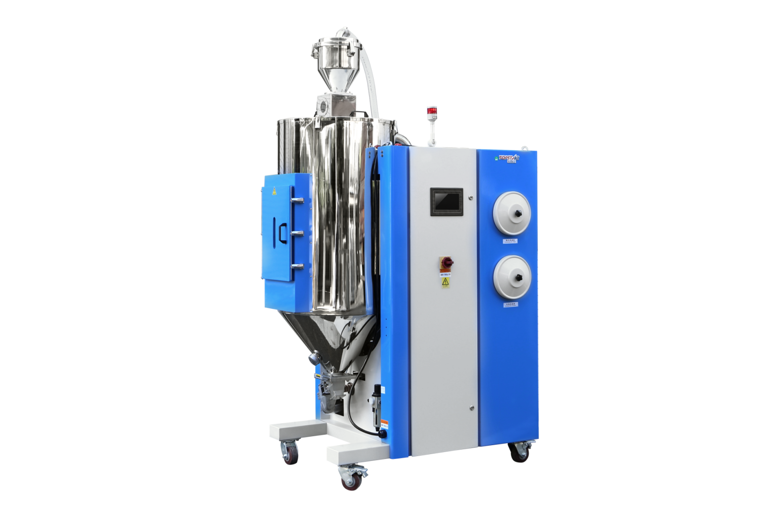 What is the purpose of a plastic hopper dryer? - TopStar