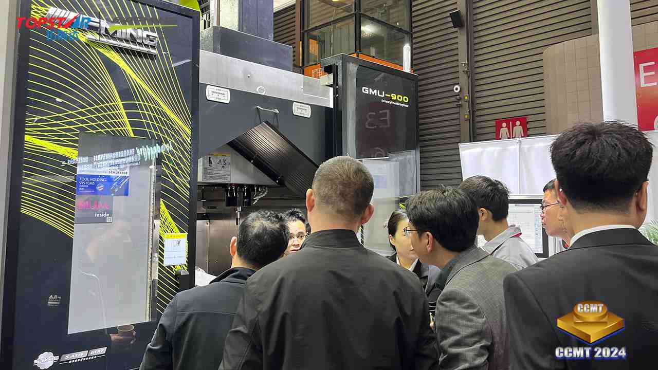 AFMING presents the GMU-900 CNC machine at CCMT2024! - TopStar