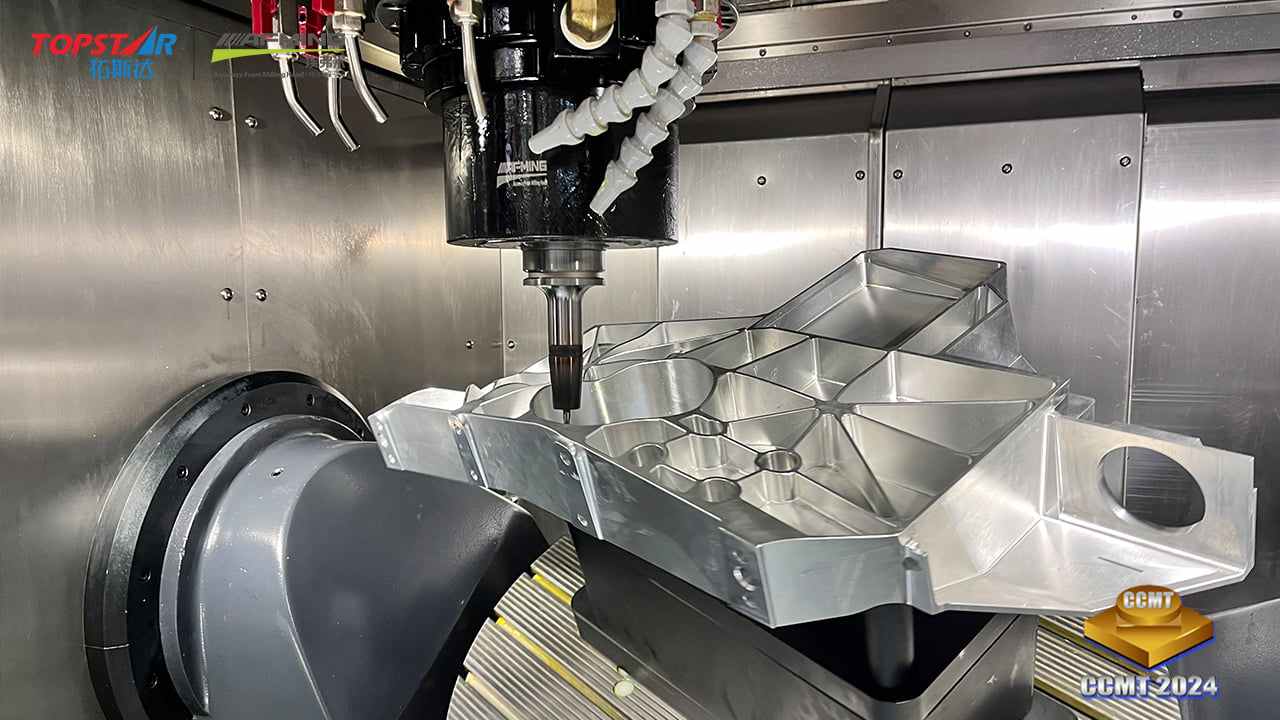 AFMING presents the GMU-900 CNC machine at CCMT2024! - TopStar